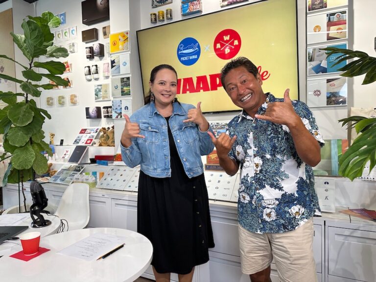 内野亮さんをゲストに収録された新番組「WAAP CAFE」？今回のテーマは「ハワイ移住」！