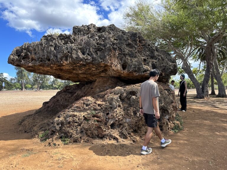 大谷翔平選手も訪れたハワイのパワースポット「ポハク・ラナイ（バランスロック）」